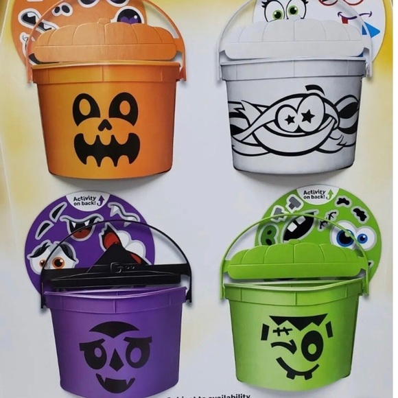 McDonald's | Toys | Mcdonalds Boo Buckets Happy Meal Toys | Poshmark
